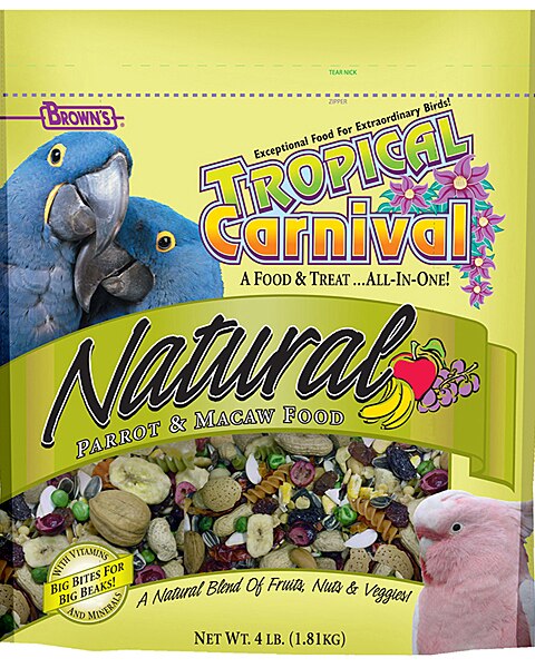 Tropical Carnival Natural Parrot – All Parrot Products